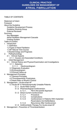 CPG management of atrial fibrillation | PDF