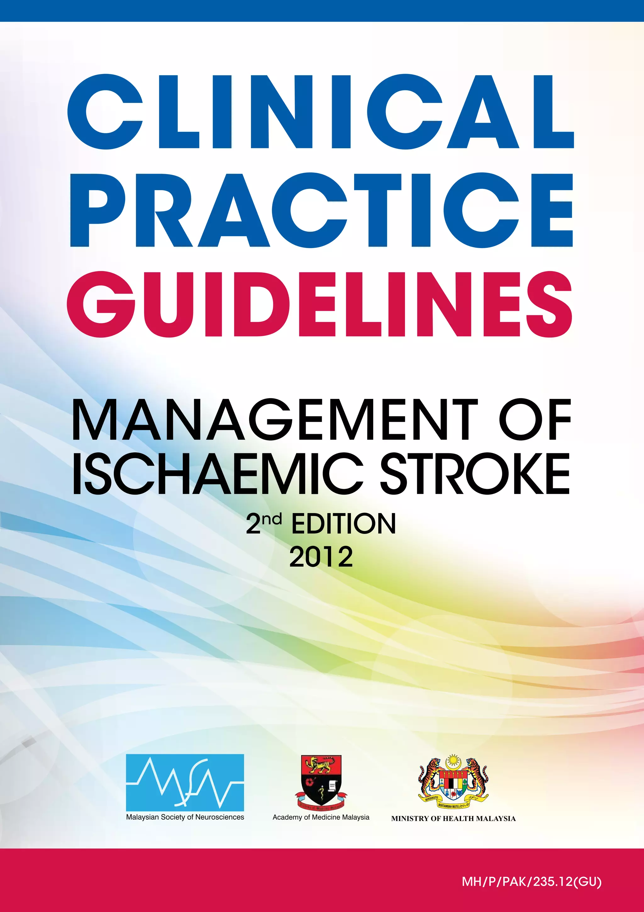 CPG management of ischaemic stroke (2nd edition) | PDF