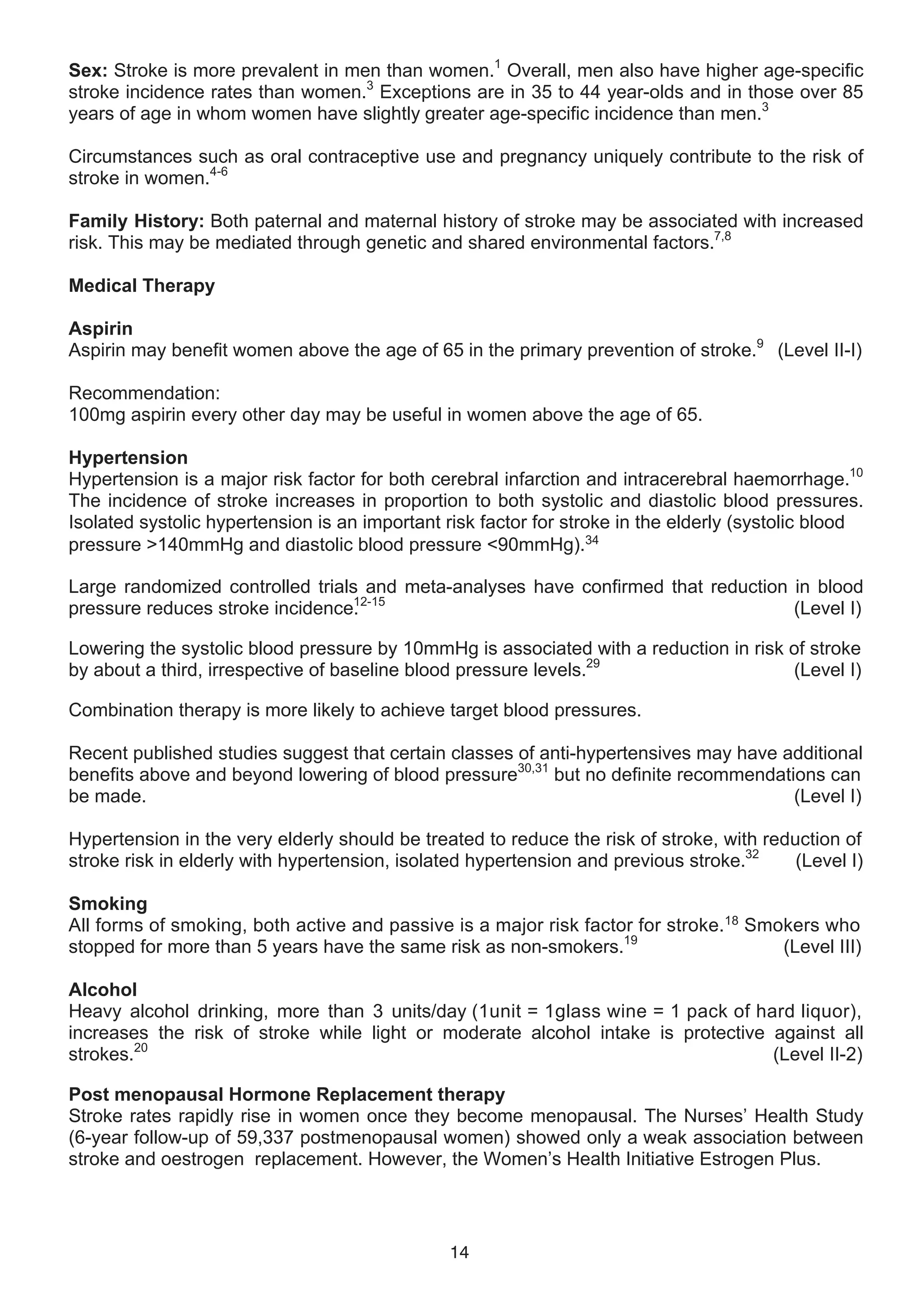 CPG management of ischaemic stroke (2nd edition) | PDF