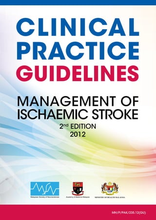 CPG management of ischaemic stroke (2nd edition) | PDF
