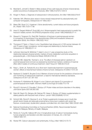 CPG management of osteoporosis | PDF