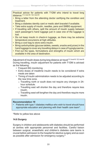 Cpg management of type 1 diabetes mellitus in children & adolescents | PDF