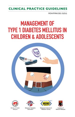 Cpg management of type 1 diabetes mellitus in children & adolescents | PDF