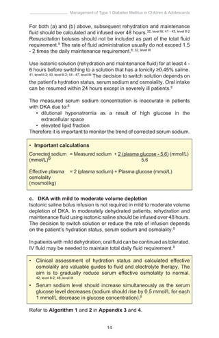 Cpg management of type 1 diabetes mellitus in children & adolescents | PDF