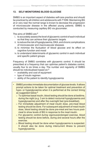 Cpg management of type 1 diabetes mellitus in children & adolescents | PDF