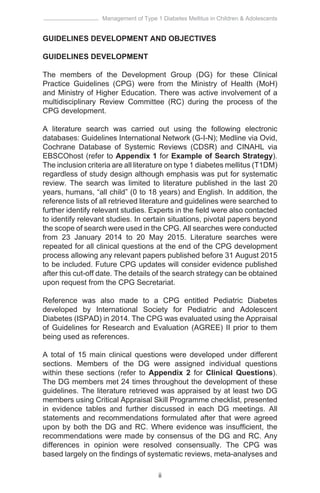 Cpg management of type 1 diabetes mellitus in children & adolescents | PDF