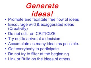 Cp gp day03 session 9 - brain storming | PPT