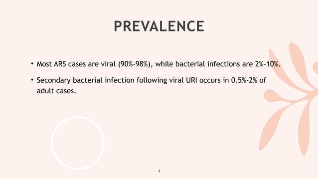 Acute bacterial rhinosinusitis and it's info | PPTX