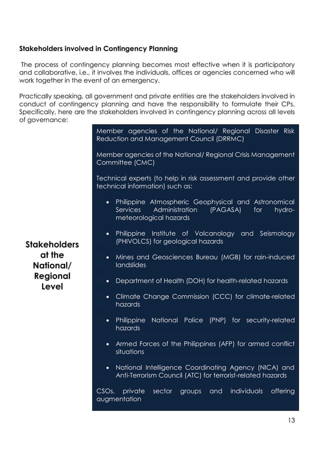 Contingency Plan Guidebook as of January 2020.pdf | Business | Business ...