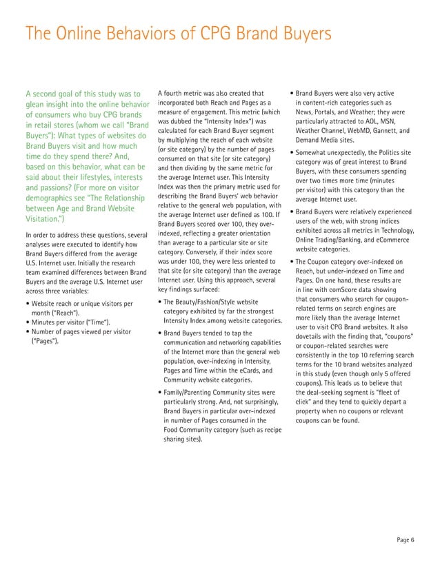 Comscore CPG white paper | PDF