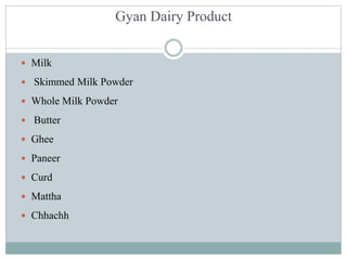 Cp gyan dairy | PPTX