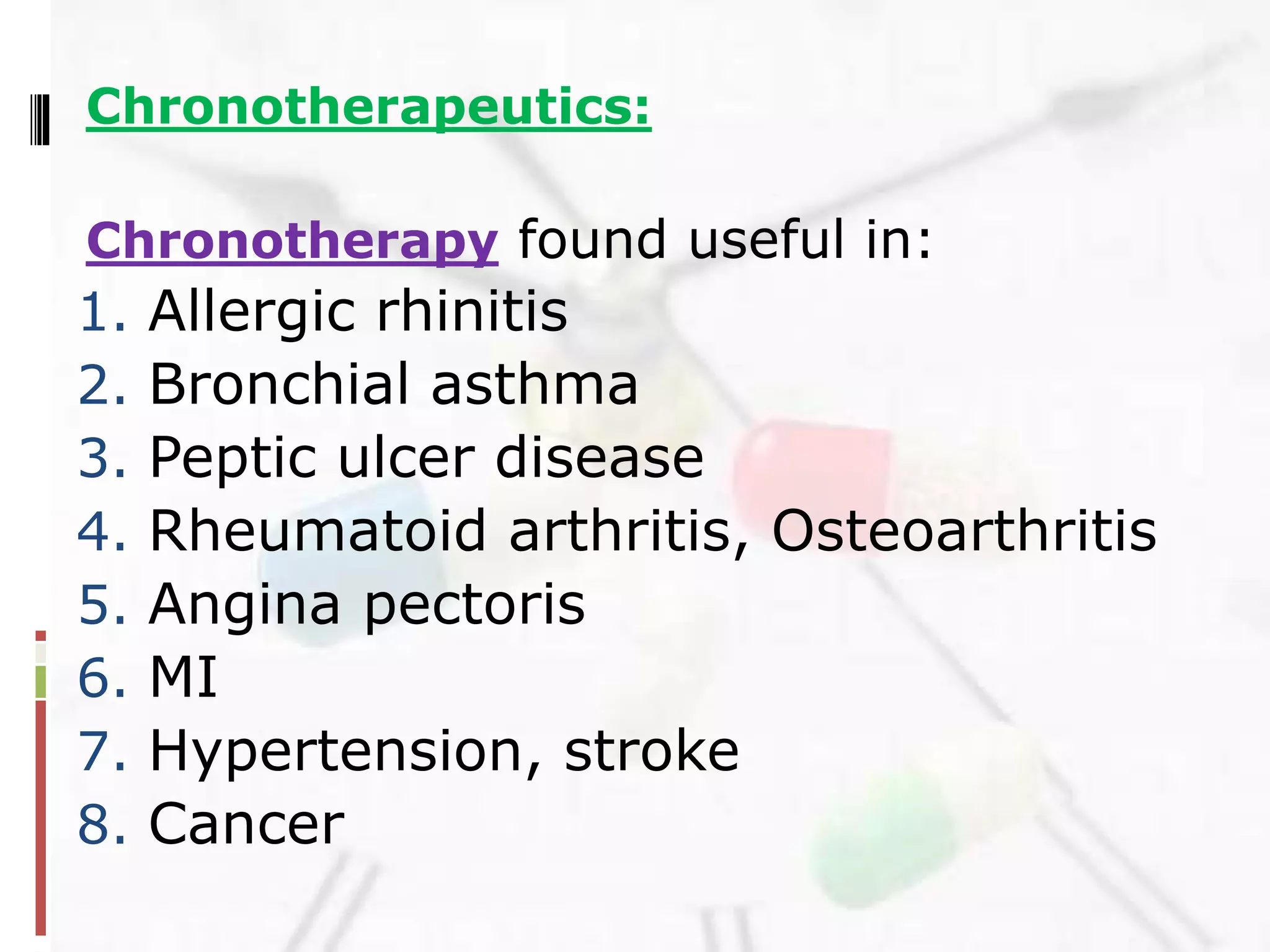 Chronopharmacology | PPTX