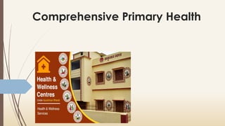 CPHC, primary health care and its details | PPTX