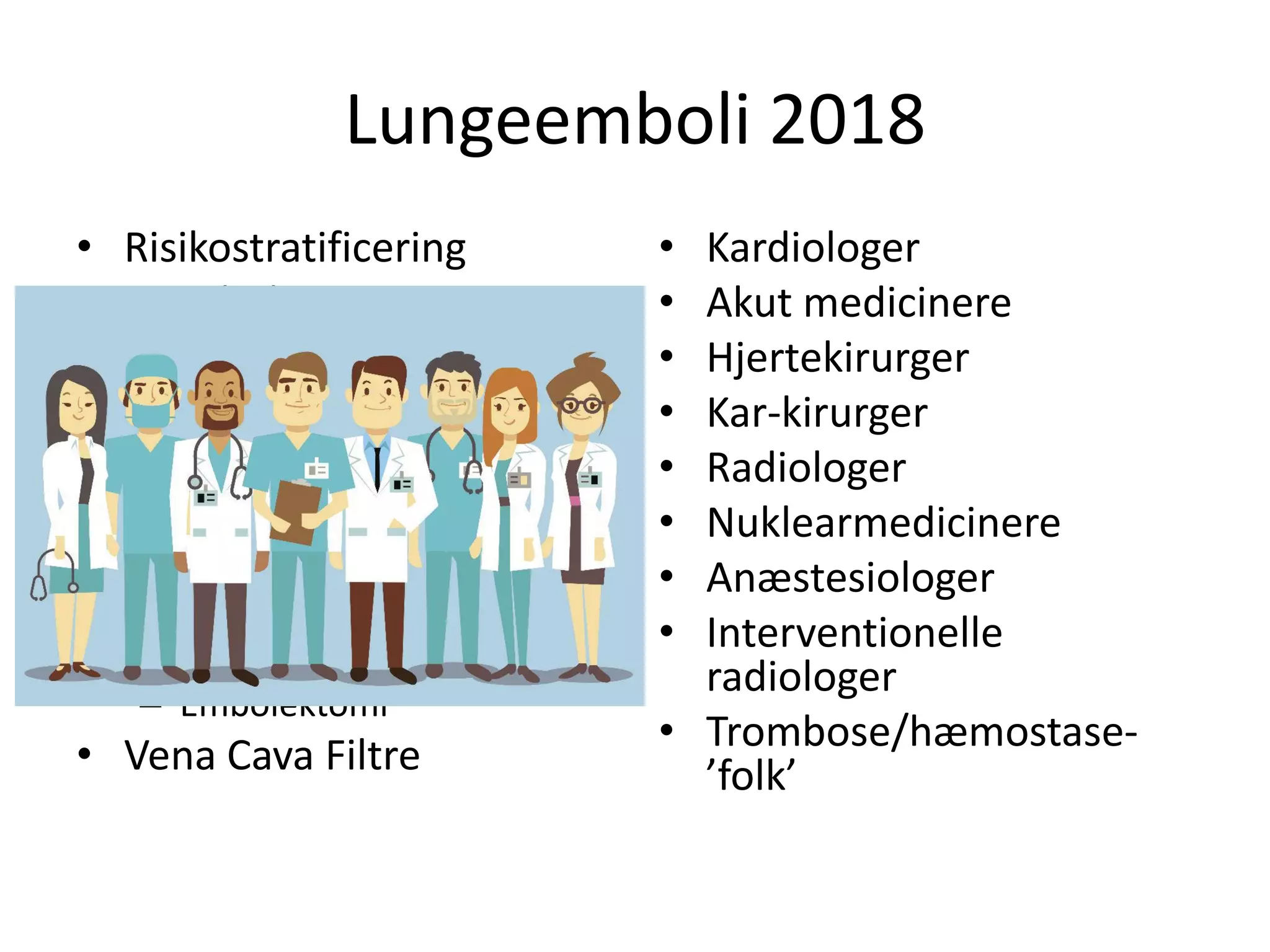 Kunne det være en lungeemboli? | PDF