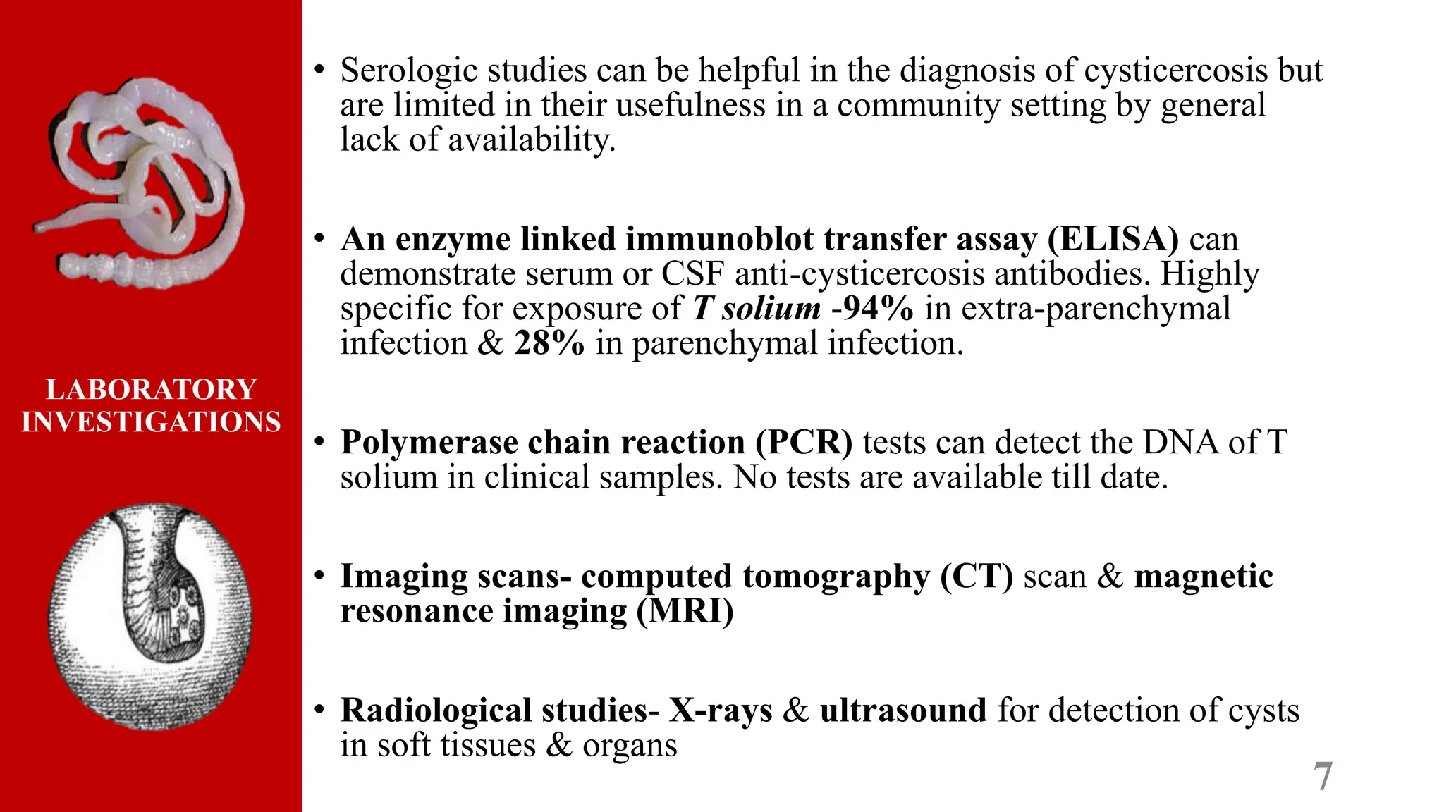 A brief discussion on Cysticercosis and how the affect the human body ...