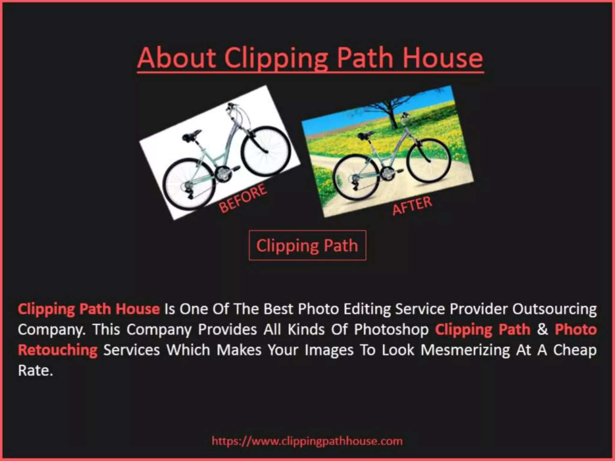 eCommerce Photo Editing Outsource Company | Clipping Path House | PPTX