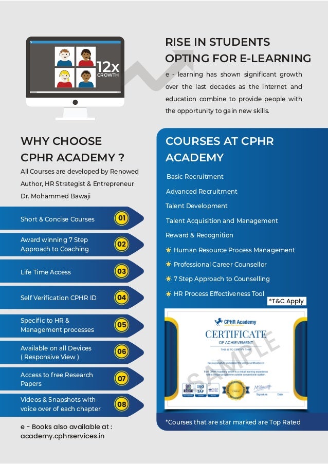 CPHR Academy - Certification | PDF