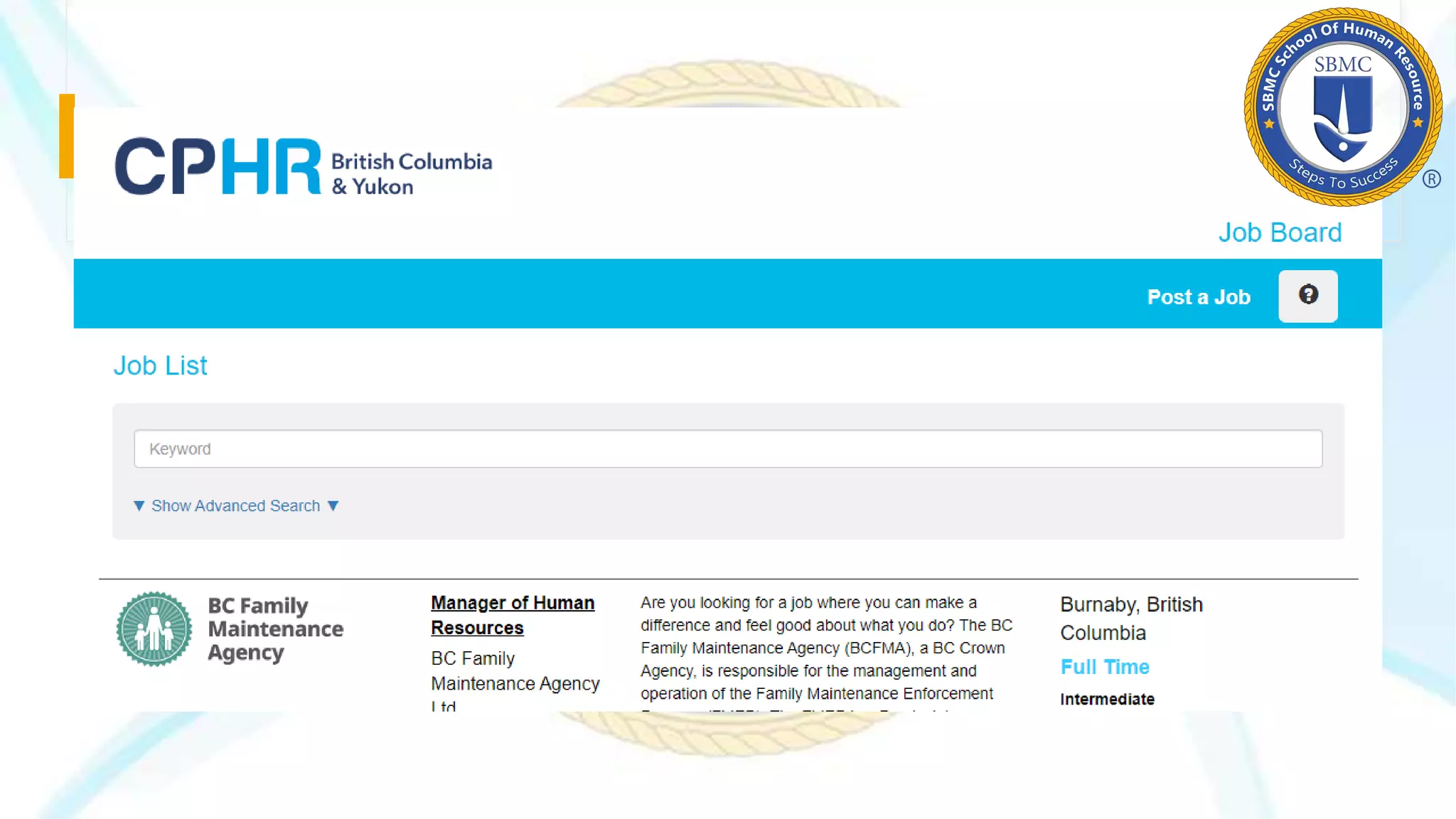 Cphr benefits and recoginisation | PPT