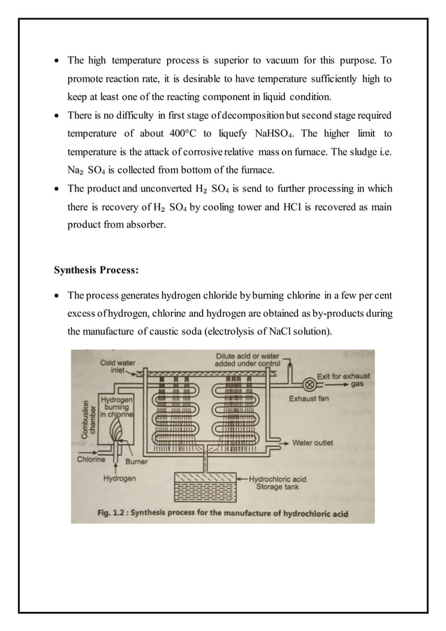 Design of Heat Exchanger in HCL in production | PDF