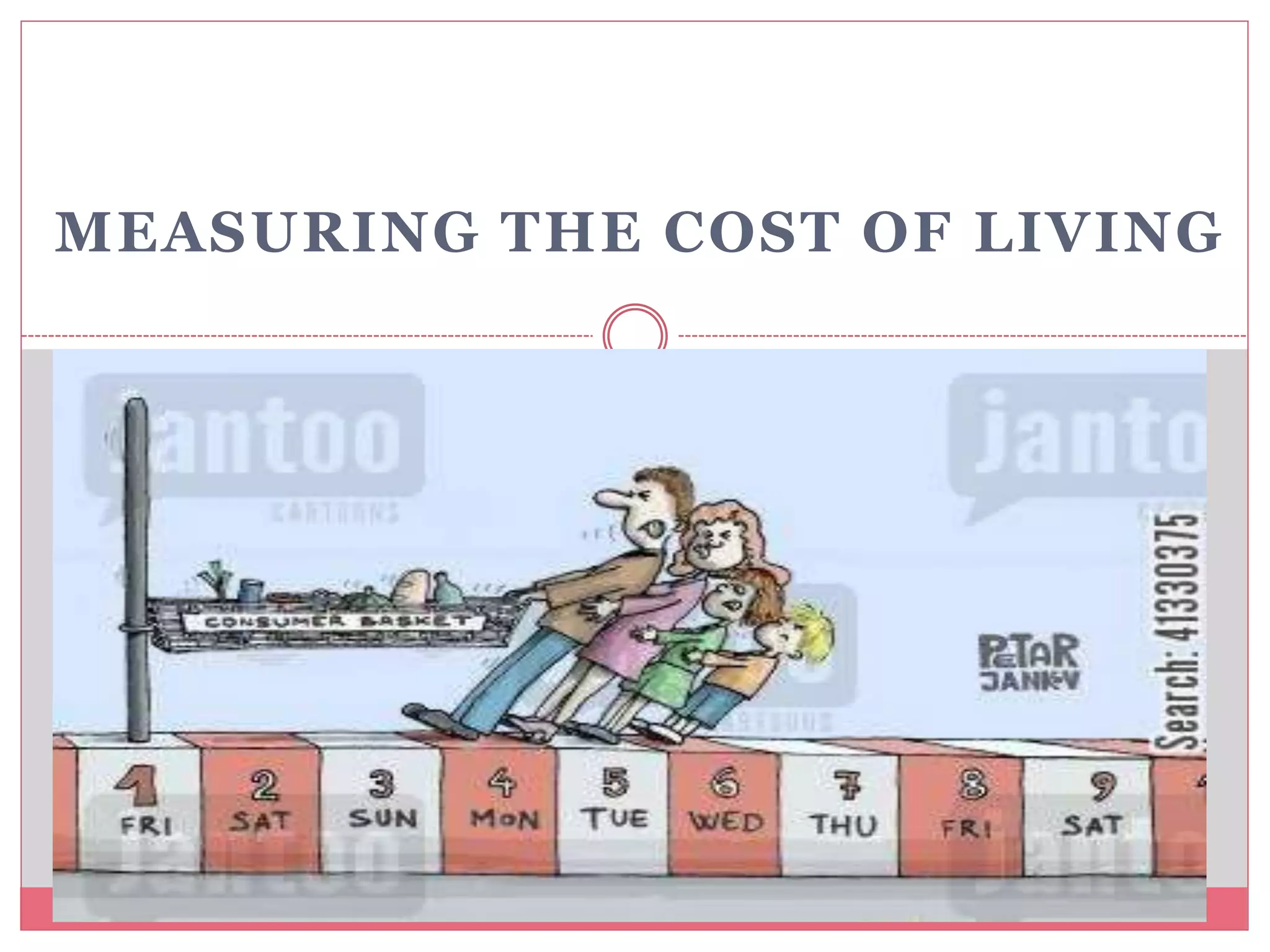 Measuring The Cost of living | PPT