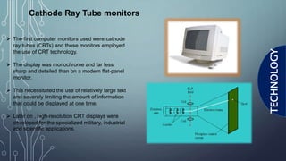 Monitors.ppt | Computer Peripherals | Computing
