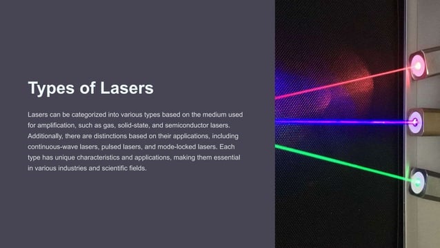 cpi.pptx laser physics and its applications | PPT