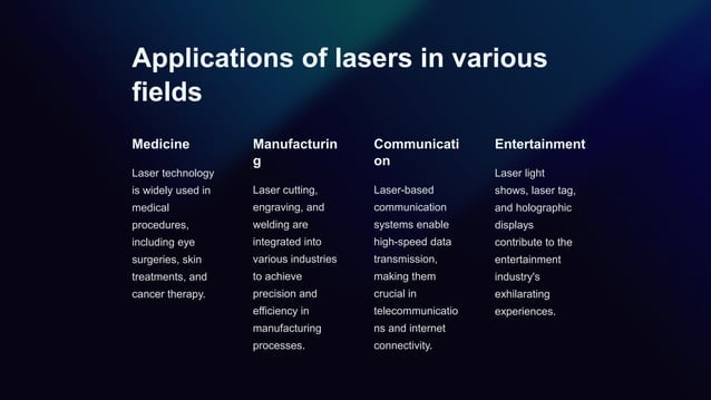 cpi.pptx laser physics and its applications | PPT