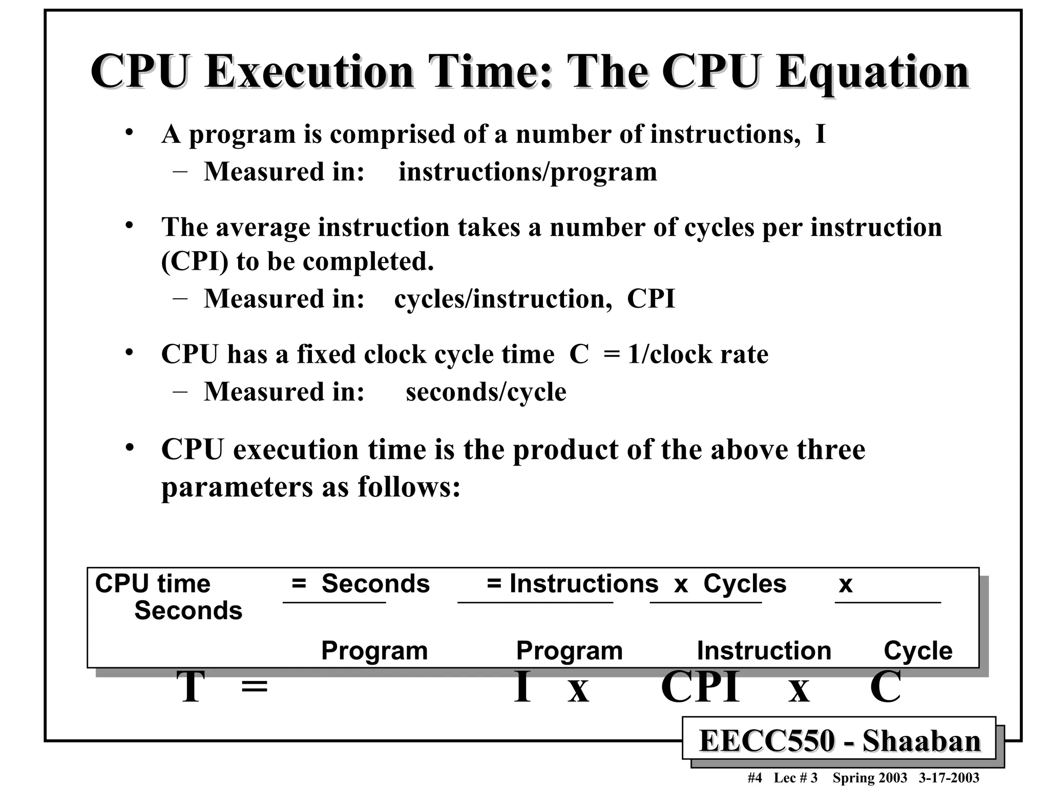 Computer Performance Evaluation(CPI).ppt