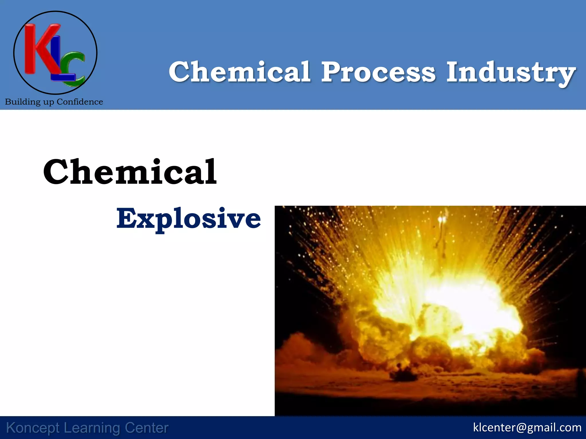 Chemical Process Industry - Overview | PPSX