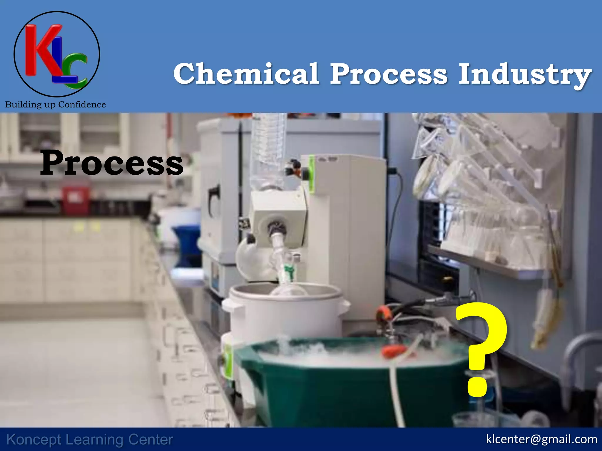Chemical Process Industry - Overview | PPSX