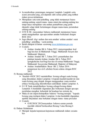 Civil Procedure I - Quiz Preparation Notes | DOCX