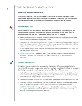 CPI 260 Coaching Report For Leaders | PDF