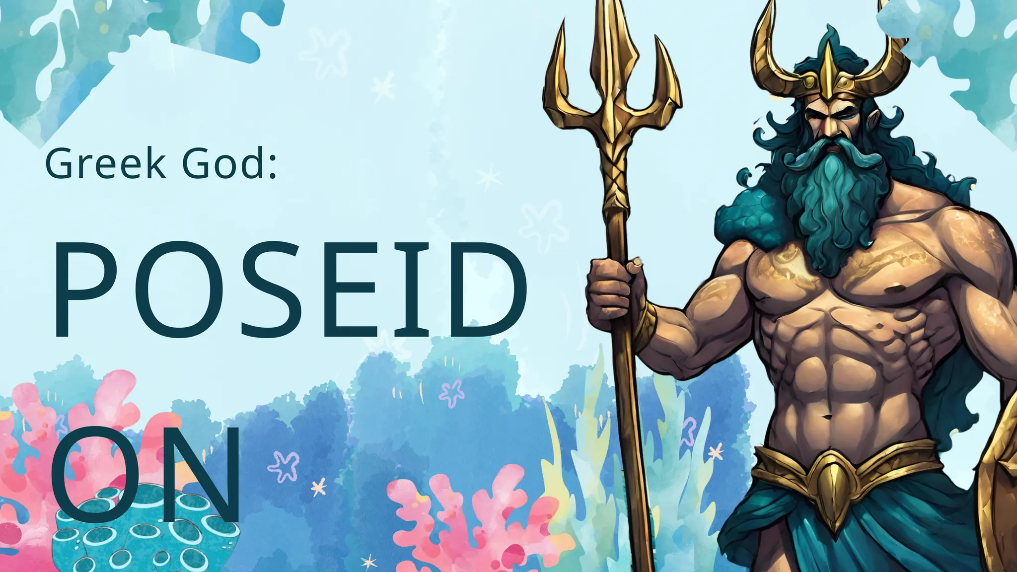 A História de Poseidon - Cópia de Greek God Poseidon.pptx
