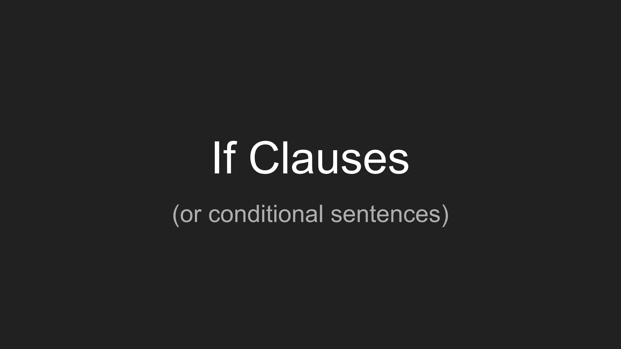 If Clauses.pptx | Programming Languages | Computing