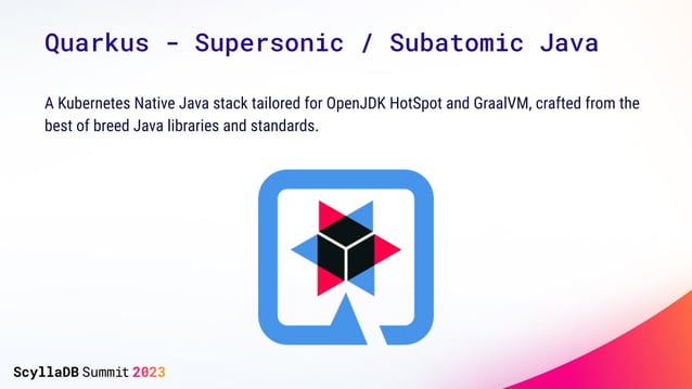 Integrating ScyllaDB with Quarkus | PDF