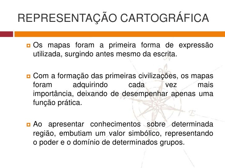 REPRESENTAÇÕES CARTOGRÁFICAS, ESCALAS E PROJEÇÕES - NOÇÕES BÁSICAS