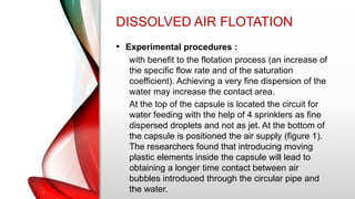 CORRUGATED PLATE INTERCEPTOR and DIFFUSED AIR FLOTATION .pptx