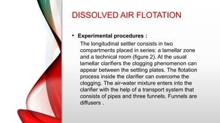 CORRUGATED PLATE INTERCEPTOR and DIFFUSED AIR FLOTATION .pptx
