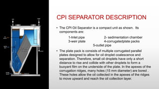 CORRUGATED PLATE INTERCEPTOR and DIFFUSED AIR FLOTATION .pptx