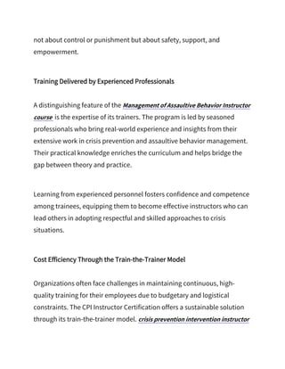 CPI_Instructor_Certification_Training_Course_with_American_Crisis ...