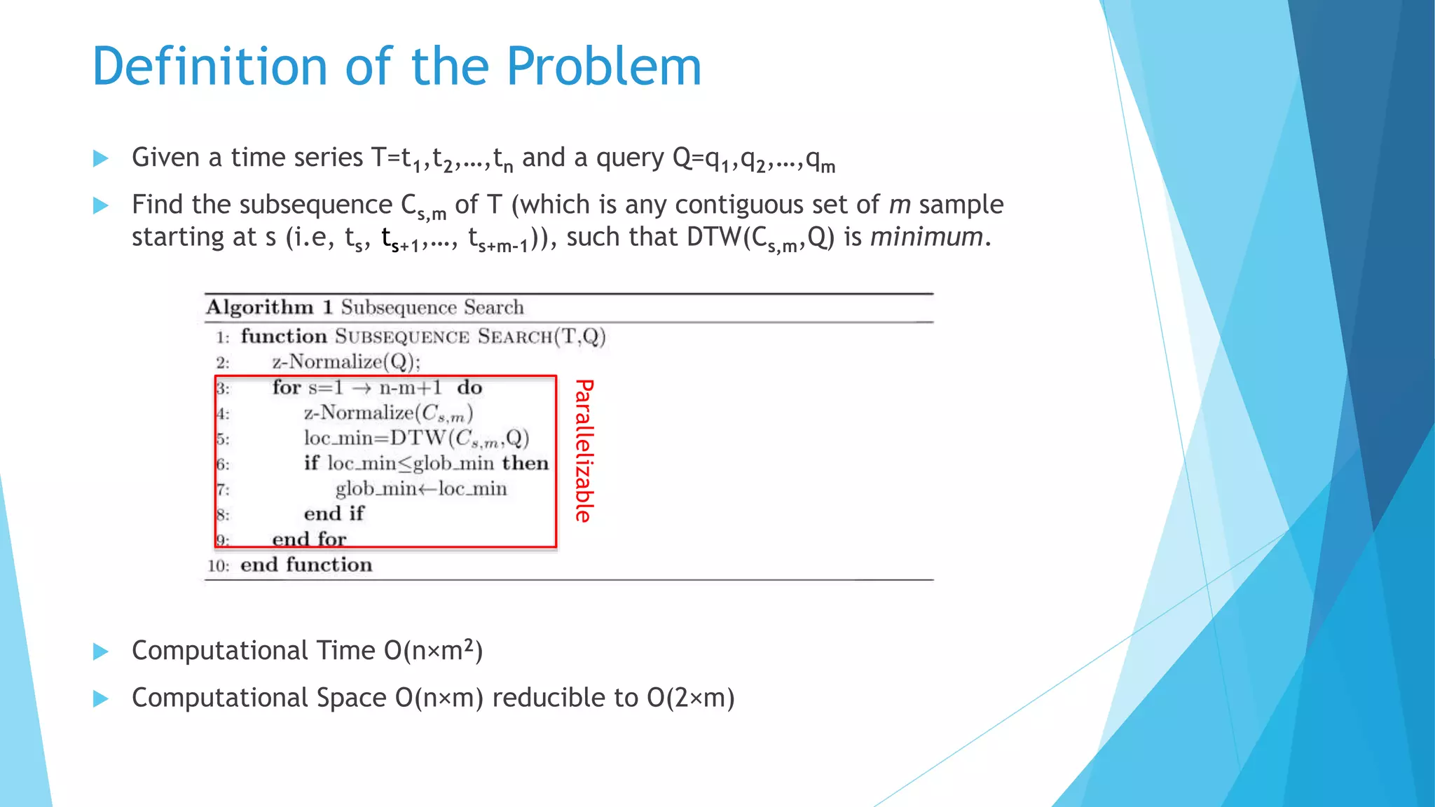 Accelerating Dynamic Time Warping Subsequence Search with GPU | PPT