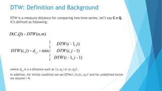 Accelerating Dynamic Time Warping Subsequence Search with GPU | PPT