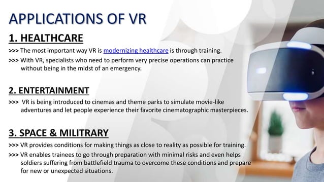AR-VR.pptx | Virtual Reality | Technology & Computing
