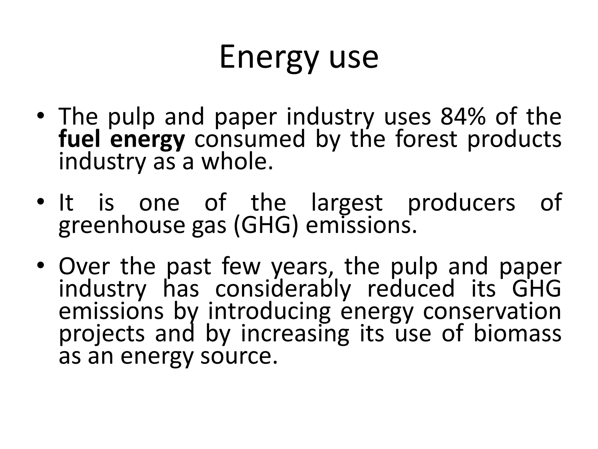 Paper and Pulp Industry | PPTX