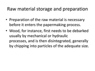 Paper and Pulp Industry | PPTX