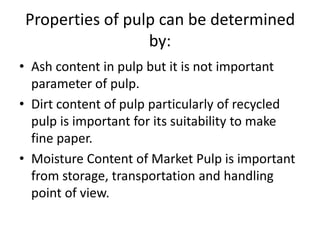 Paper and Pulp Industry | PPTX