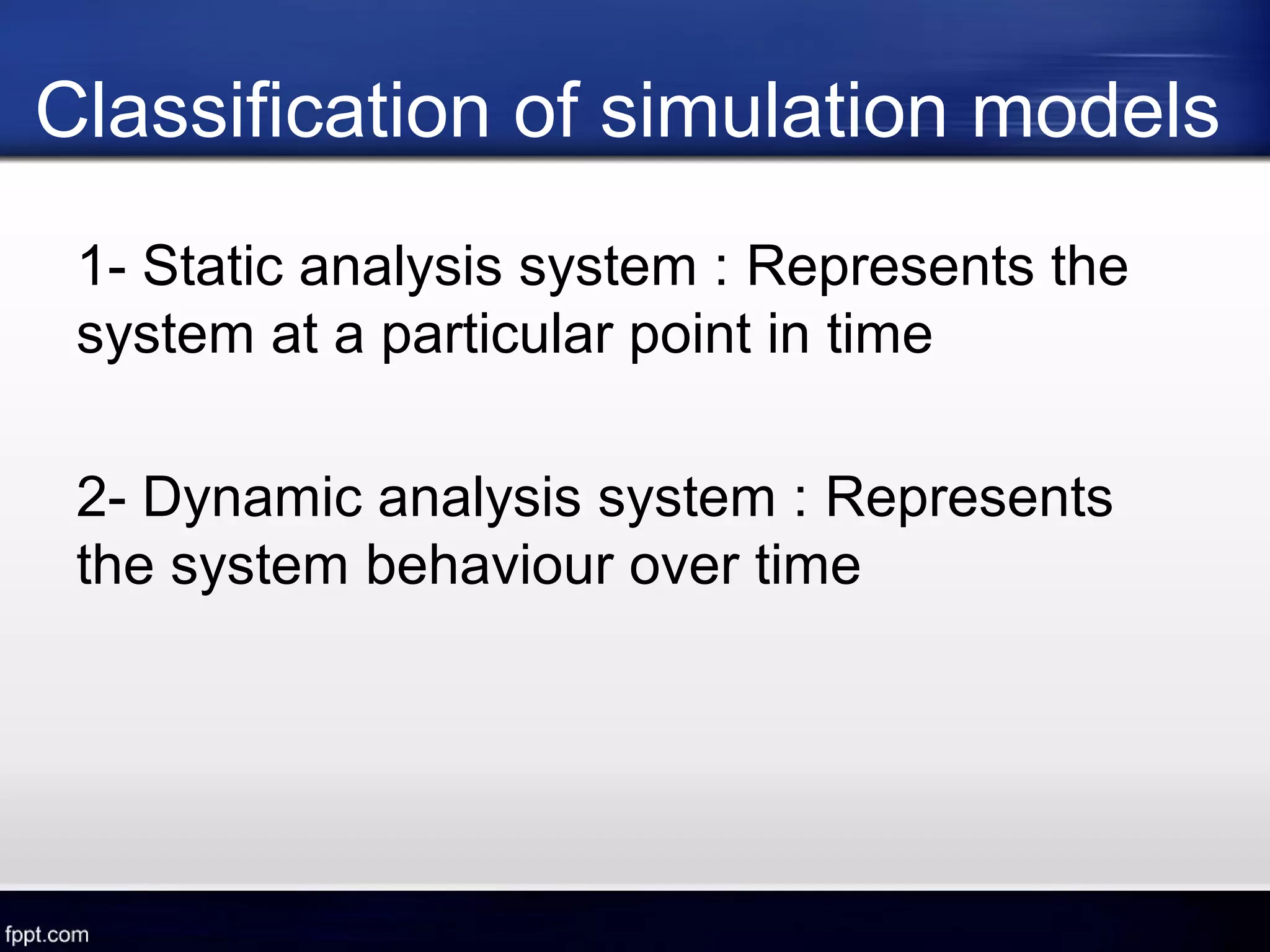 simulation modeling in DSS | PPT