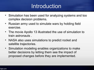 simulation modeling in DSS | PPT