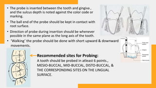 CPITN INDEX (Community Periodontal Index of Treatment Needs) | PPTX