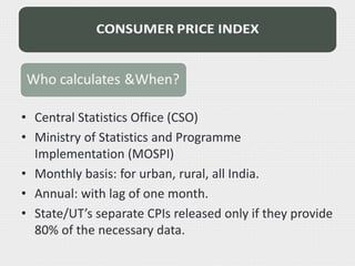 Consumer Price Index and Wholesale Price Index | PPTX
